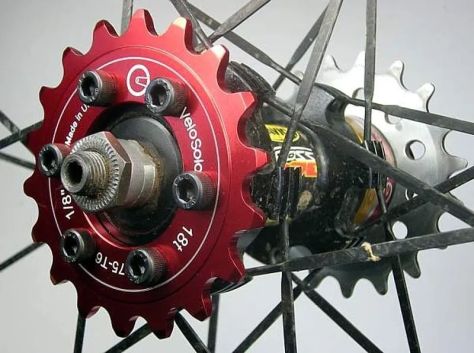 The Benefits of a Bolt-On Cog for Tracklocross | Fiefdom Tracklocross